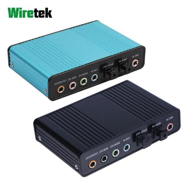 Jual Usb Optical Sound Card External 6 Channel Wiretek Di Seller Kingyo ...
