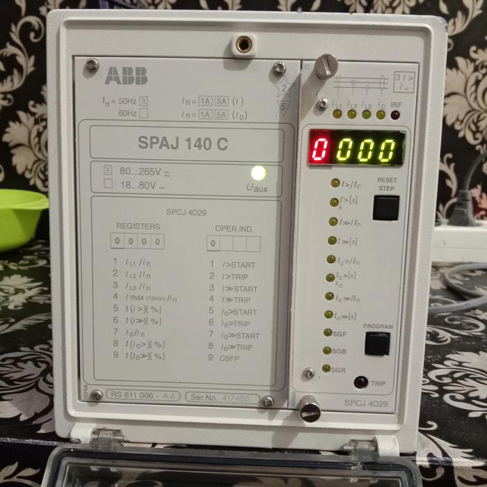 Jual SPAJ 140 C ABB overcurrent relay & earth fault relay - bekas rasa ...