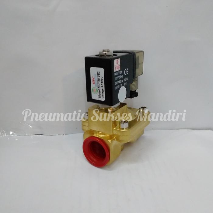 Jual Solenoid Valve 2/2 16 Bar 3/4" SLP-20 220V Normally Closed HPC ...