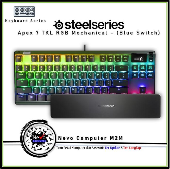 Jual Steelseries Apex7 Tkl|Keyboard Gaming|Blue Switch - Jakarta Pusat ...
