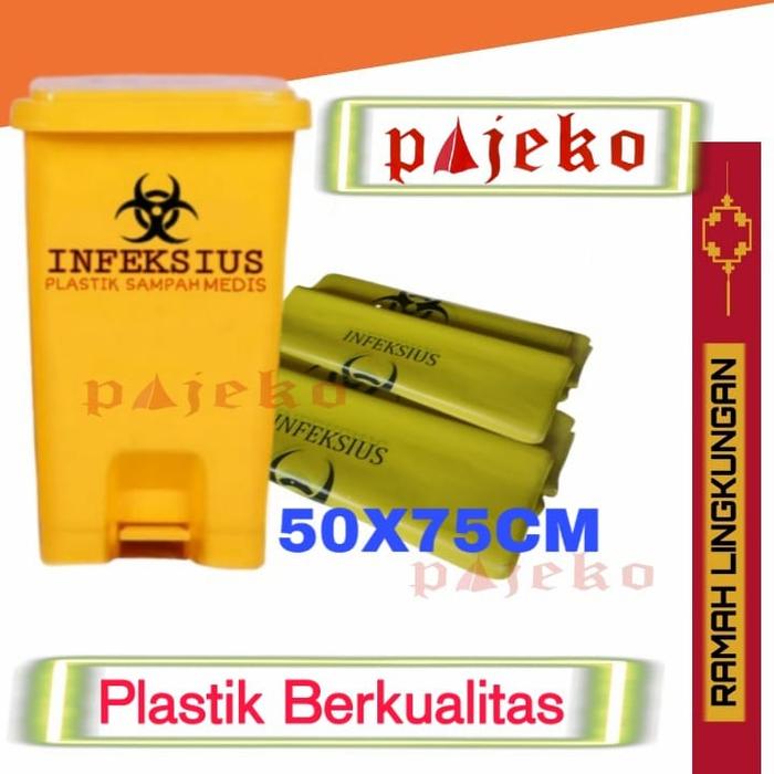 Jual Plastik Sampah Medis Infeksius Ukuran 50x75 cm - Kota Tangerang ...
