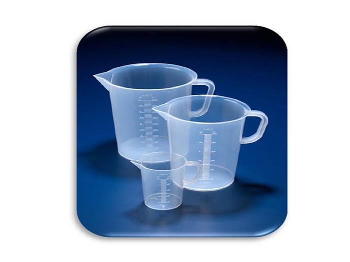 Jual Azlon Beaker with Handle Polypropylene Cap. 3000 ml Cat. JPM3000P ...