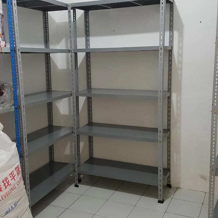 Jual RAK BESI TINGGI 2 METER PANJANG 1 METER LEBAR 40 CM 5 SUSUN ...