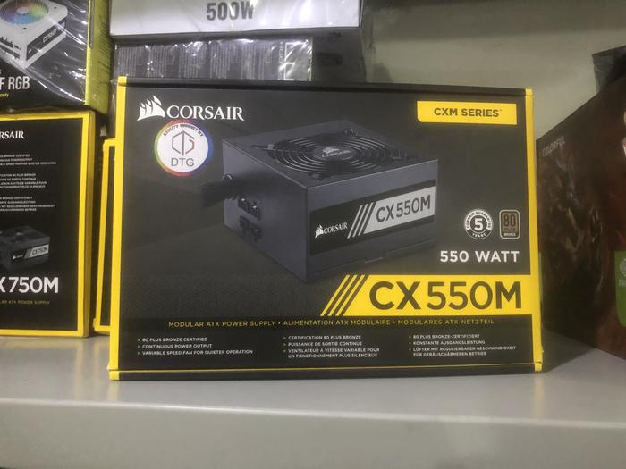 Jual PSU corsair CX550M 550w semi modular 80+ Bronze DTG - Kota ...