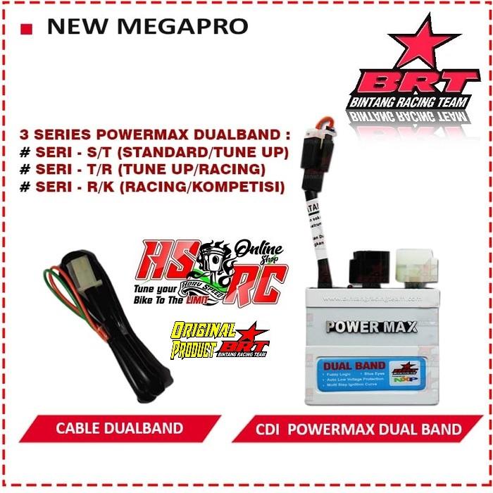 Jual CDI Racing BRT POWER MAX Dual Band Honda MEGAPRO New Touring ...