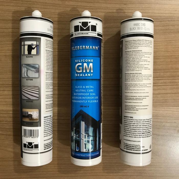 Jual KLEBERMANN Silicone GM Sealant NEUTRAL Silicon Klebermann GM ...