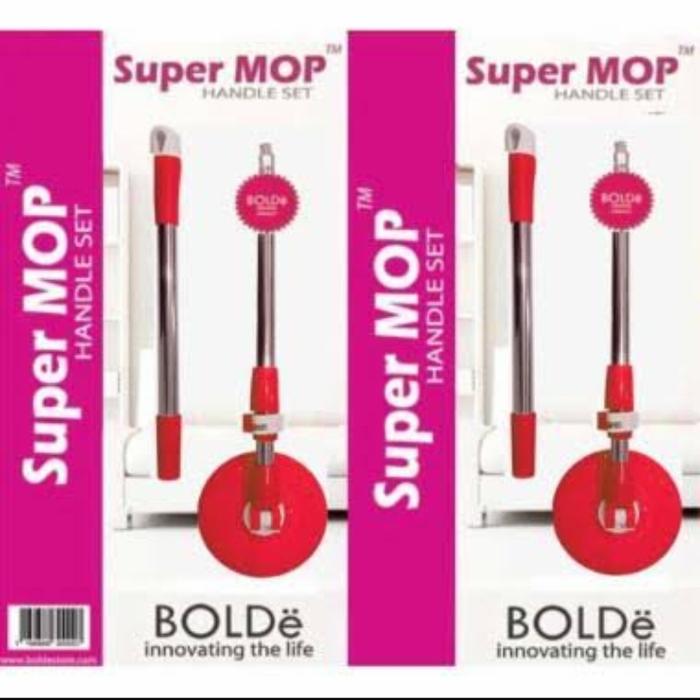 Jual Bolde super mop handle set tangkai tongkat pel lantai - Kota ...