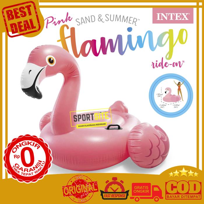 Promo Intex Giant Float Flamingo. Ban Pelampung Renang Dewasa - Jakarta ...
