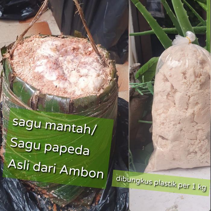 Jual Sagu Manta/Sagu Papeda/Sagu Manta Papeda (Dari Ambon)| Harga per 1 ...