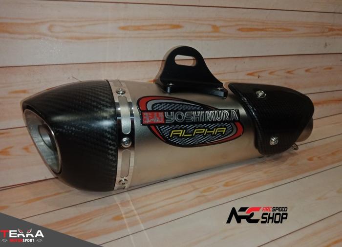 Jual Knalpot Yoshimura Alpha Series Silver Thailand Yamaha Xabre ...