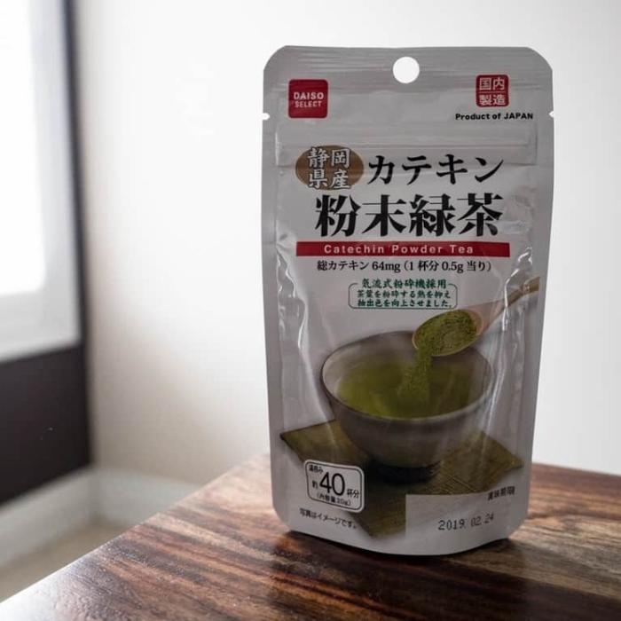 Jual Daiso Matcha Green Tea Catechin Powder Green Tea Teh Bubuk Hijau ...