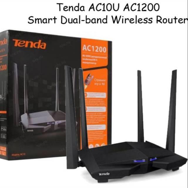 Jual Tenda Ac10u Smart Dual-band Gigabit Mumimo Ac10 U Wireless Router Di Seller Velvet Store ...