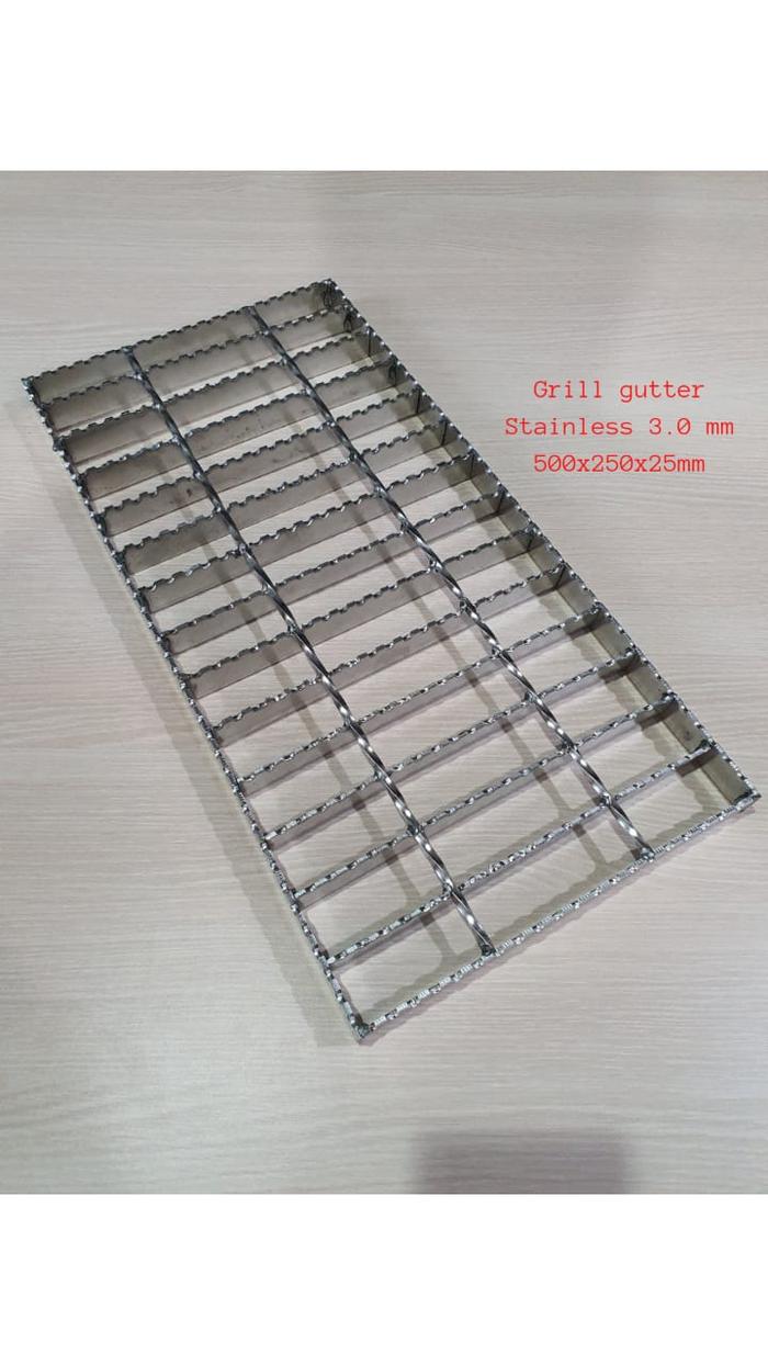 Jual Tutup Got / Tutup Selokan / Grill Gutter Stainless 50 cm - Kota ...