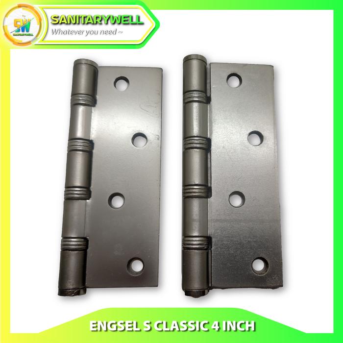 Jual Engsel Pintu / Engsel Jendela / Engsel Kupu kupu S CLASSIC 4 Inch ...