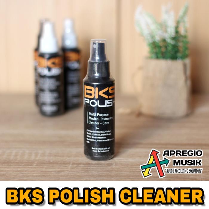Jual BKS polish cleaner pembersih senar body gitar drum piano dll ...