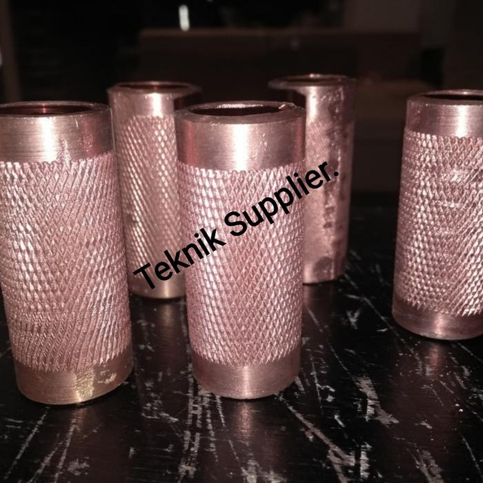 Jual Coupler 5/8 inch - sambungan stik rot 5/8 - Konektor ground rod ...