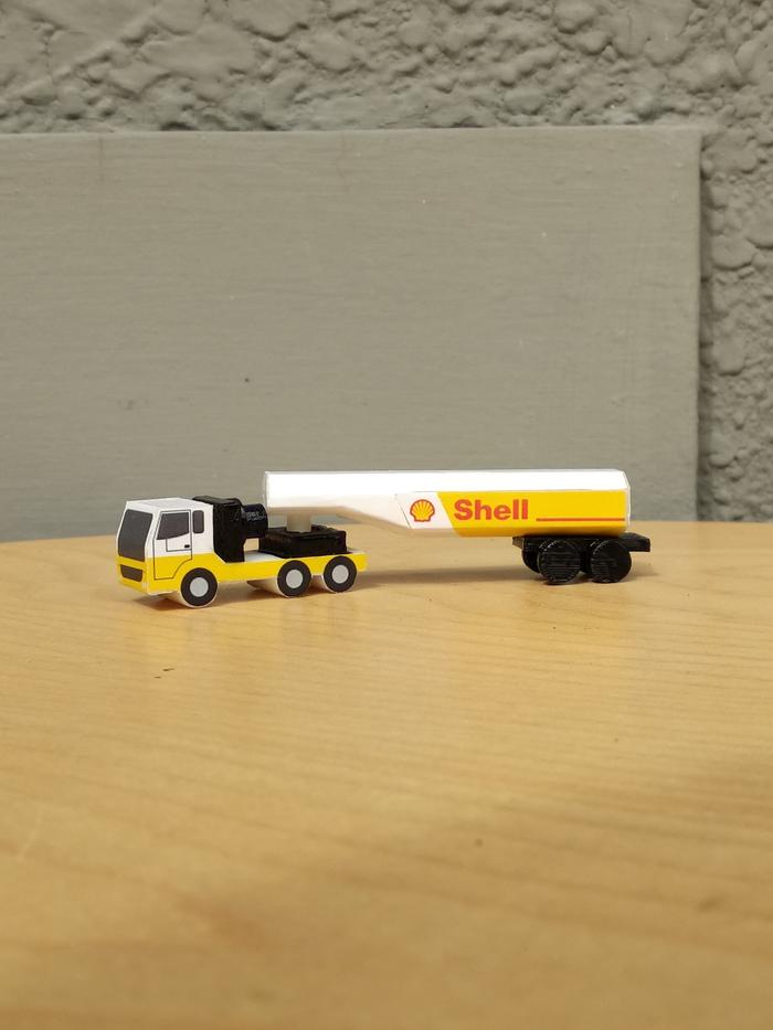 Jual Miniatur/diecast Fuel Truck Pertamina/shell Skala 1:200 Di Seller ...