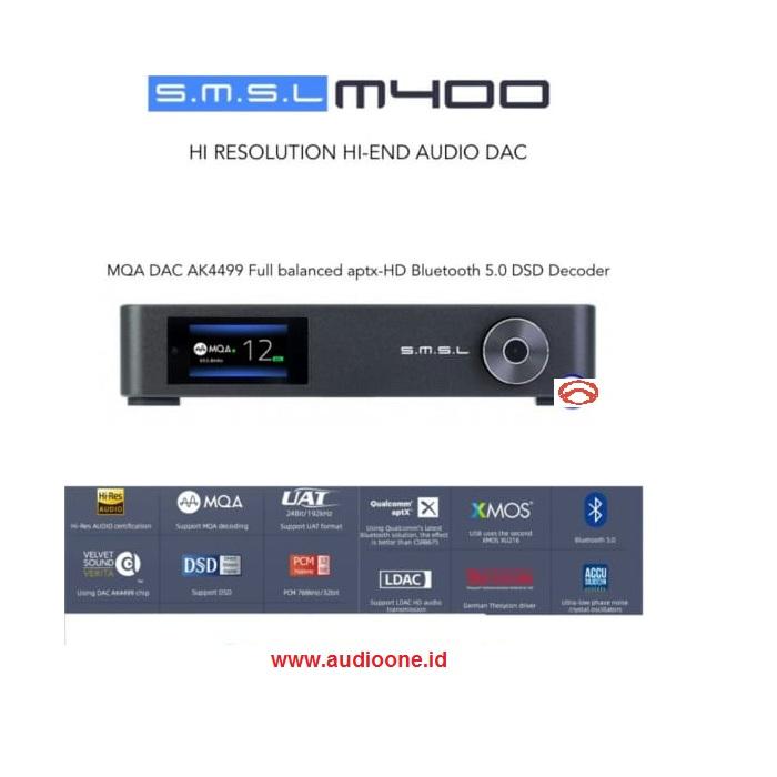 Jual SMSL M400 Hi end audio DAC Bluetooth DSD decoder - Jakarta Barat ...