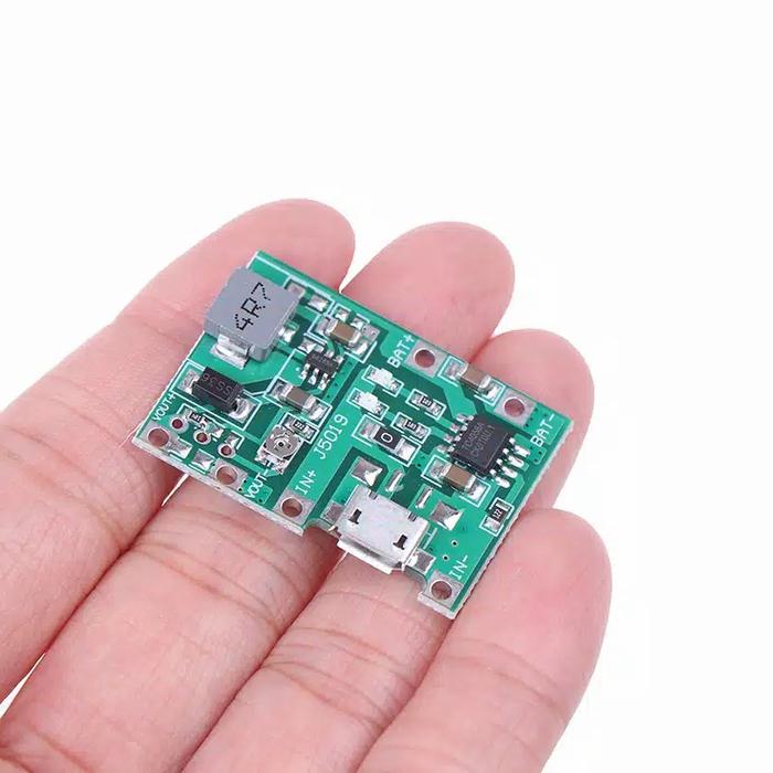 Jual Step Up Charger Baterai Lithium 18650 3.7V 9V 5V 2A - Kab ...