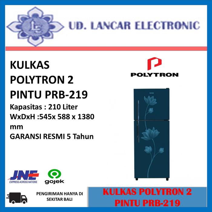 Jual Kulkas 2 Pintu Polytron PRB-219 - Kota Denpasar - LANCAR ...