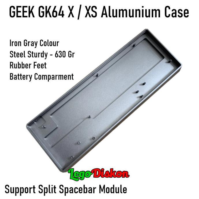 Jual Geek Gk64 Metal Case - Alumunium Anodized Mechanical Keyboard Case ...