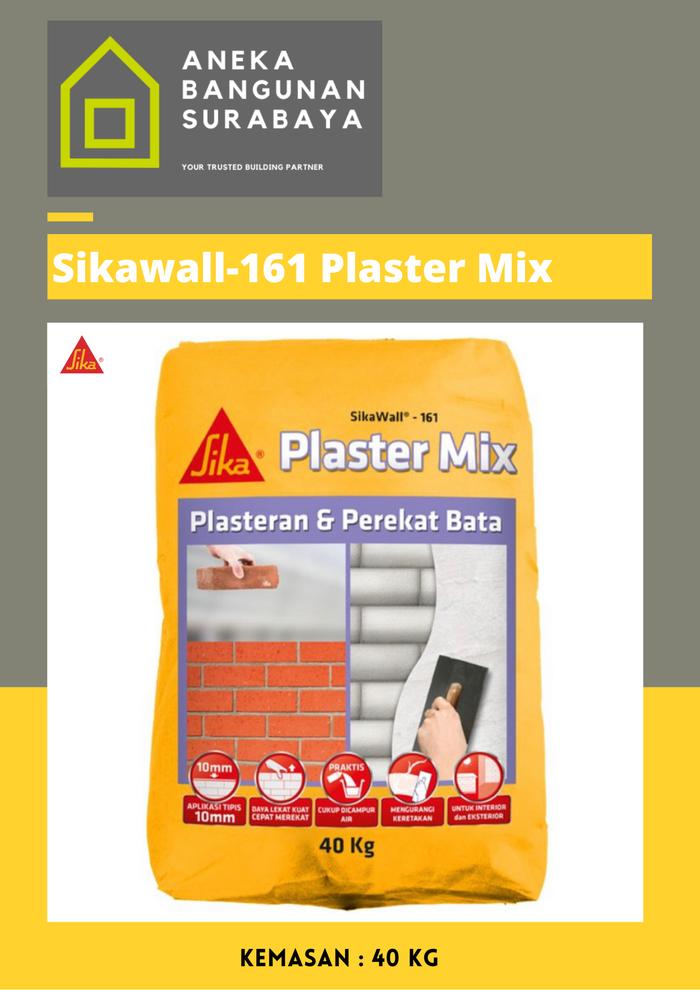 Jual Sikawall 161 Plastermix 40kg | Sika Wall Plaster Mix - Kota ...