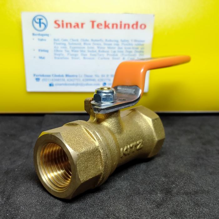 Jual STOP KRAN/BALL VALVE KITAZAWA (KITZ) BRONZE 400 WOG "1/2 INCH ...