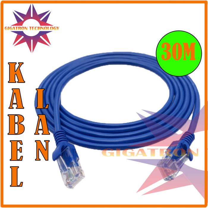 Promo Kabel LAN UTP 30M RJ45 CAT5E 30 Meter / UTP Network Cable 30M ...