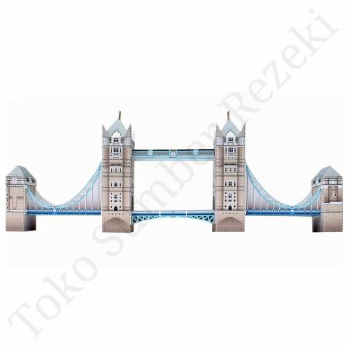 Jual DIY 3D Tower Bridge England Version Papercraft Jembatan Menara ...