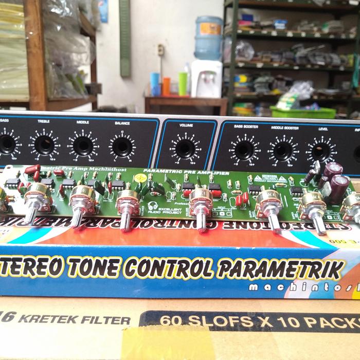 Jual Tone Control Stereo Parametrik Machintos Kit Dan Box Paket - Kota ...