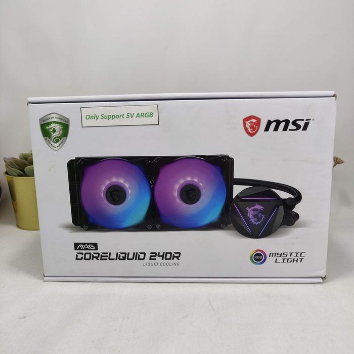 Jual Cooler MSI MAG CORELIQUID 240R / Liquid Cooling MAG CORELIQUID ...
