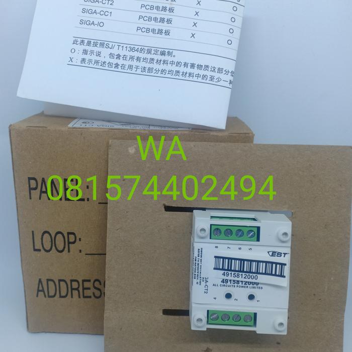 Promo Modul SIGA-CT2 MERK EST EDWARDS / dual input module siga ct2 Siga ...