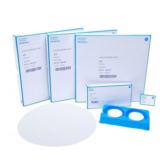 Jual Glass Micro Fiber GF/F Filter Paper Kertas Saring| Whatman 1825 ...