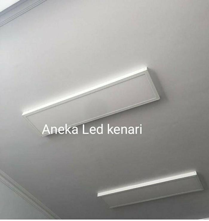 Jual lampu plafon led tempel 48w / downlig panel led outbow 30x120 cm ...