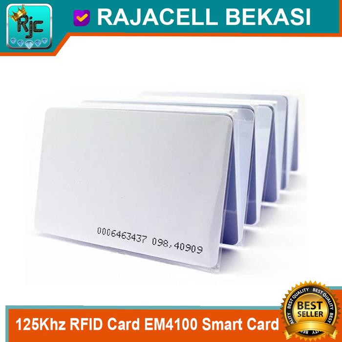 Jual 125Khz RFID Card EM4100 TK4100 Kartu RFID Access Control Smart ...