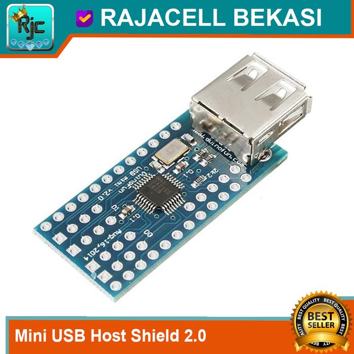 Jual Mini USB Host Shield 2.0 Google Android ADK for Arduino Nano Uno ...