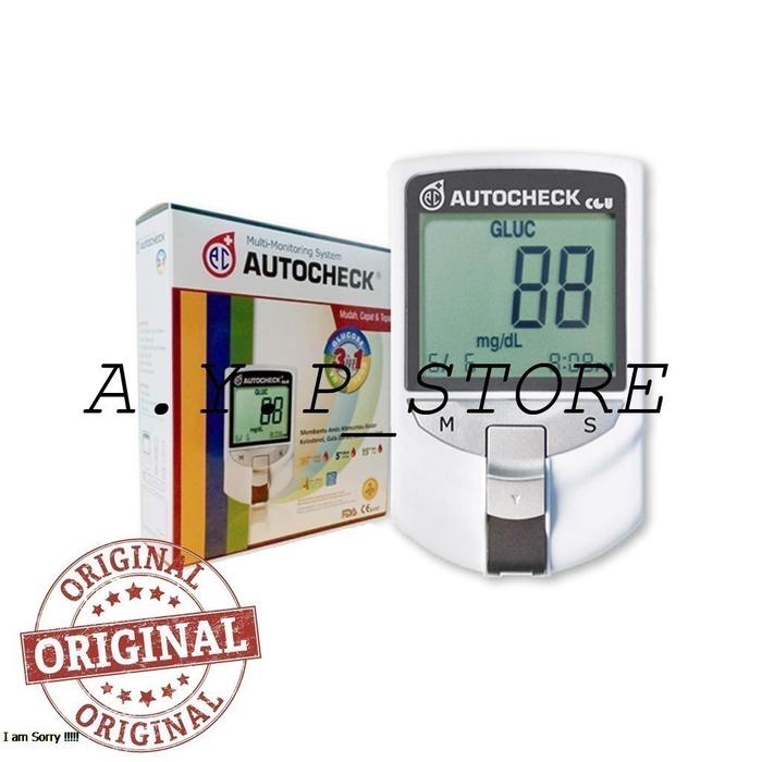 Jual Auto Chek alat Tes darah. Gula, Cholesterol, Asamurad 100% ...