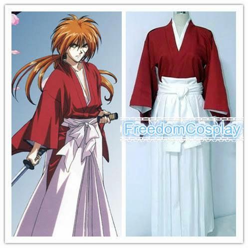 Jual YUKATA KIMONO HAKAMA TRADISIONAL JEPANG COSPLAY KENSHIN SAMURAI X ...