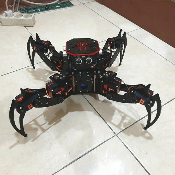 Jual Rangka Robot Quadruped Servo MG995, MG996R Kinematic 3 x 4 Dof - Kota Padang - Indoriva ...