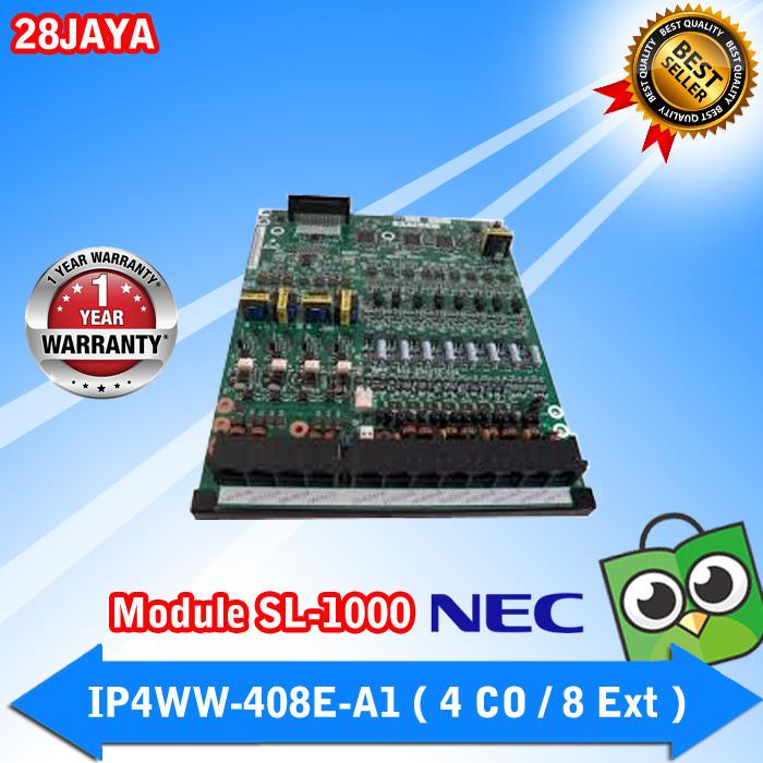 Jual Pabx Nec SL-1000 Module : 4 CO / 8 EXT - IP4WW-408E-A1 - Jakarta ...