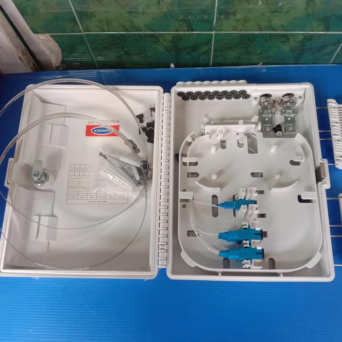 Jual odp tiang/odp 16core/odp 16 core lengkap spliter 1:8 SC UPC ...