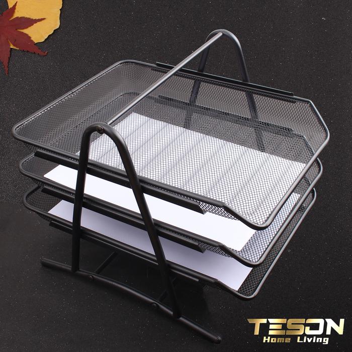 Jual Rak Kertas Dokumen Surat 3 Susun / Paper Document Letter Tray 3 ...