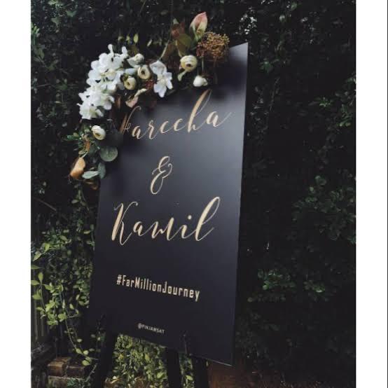 Jual WELCOME SIGN 1 SET (ACRILYC+STANDING) SEHARI JADI - ACRYLIC HITAM ...