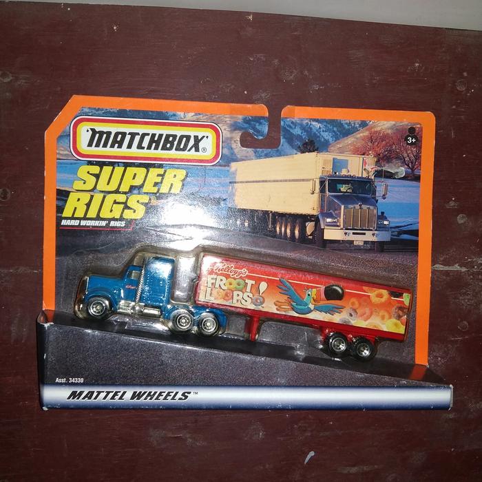 Jual Matchbox Kenworth Aerodyne Super Rigs Truck Rare Kellogg's Froot ...