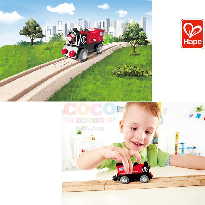 Jual Hape E3703 Battery Powered Engine No. 1 Track Electric Train Di Seller Sweet Shop ...