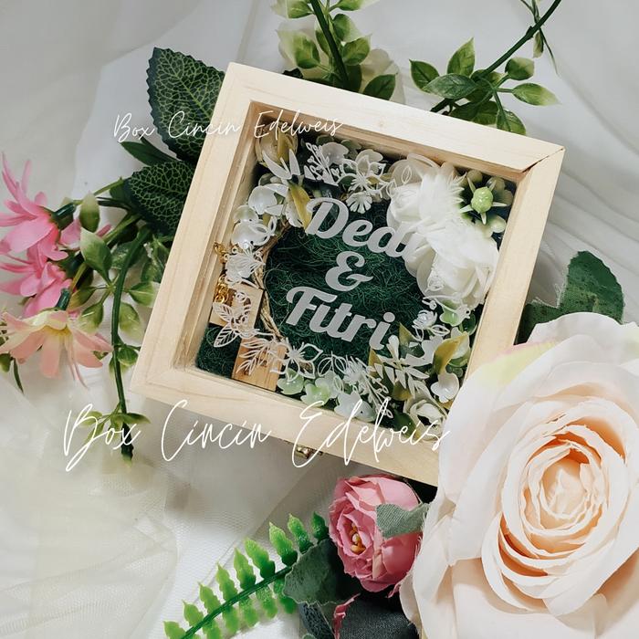 Jual RING BOX/ BOX CINCIN/ KOTAK CINCIN/ RING BEARER/ BOX 10X10 - Kab ...