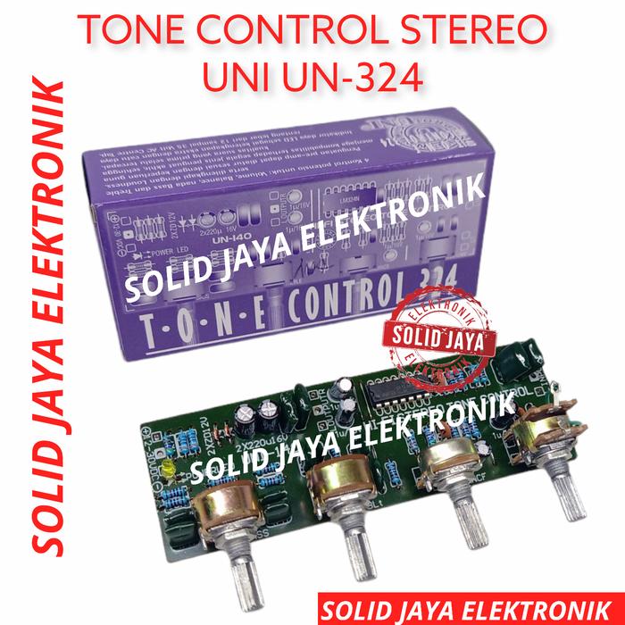 Jual TONE CONTROL STEREO 324 HI FI STEREO TONE KONTROL 4 POTENSIO UNI ...