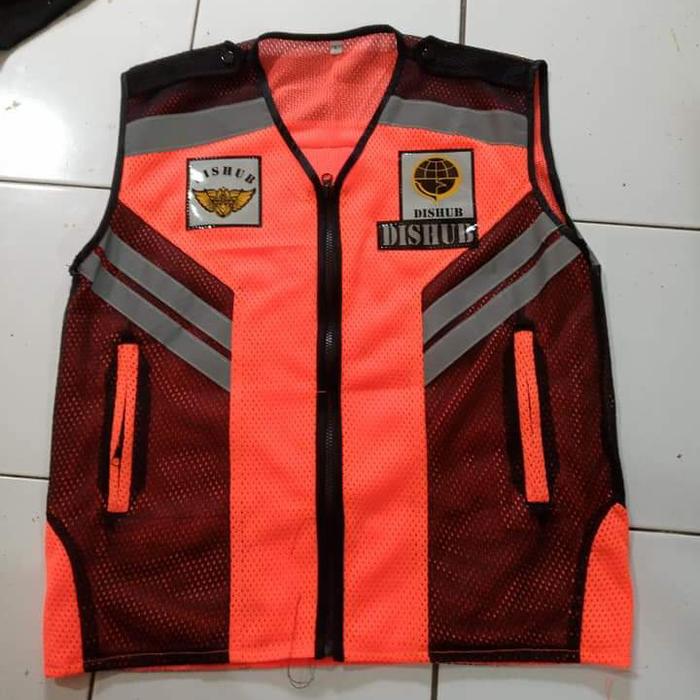Jual rompi dishub rompi jaring - Oren hitam, M - Kab. Bandung Barat ...