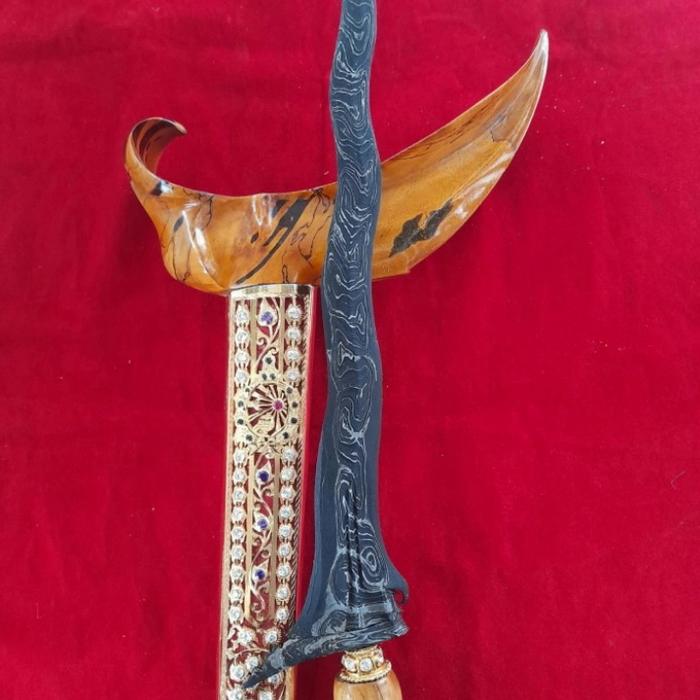 Jual Keris Balebang Luk 7 Pamor Lawe Saukel garap alus - Kab. Sukoharjo - griya jawi | Tokopedia