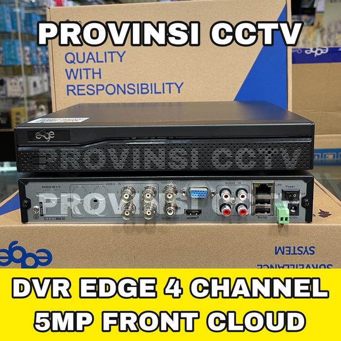 Jual DVR EDGE 4 CHANNEL 5MP FULL HD 2560P 6 IN 1 / SMART DVR EDGE ...